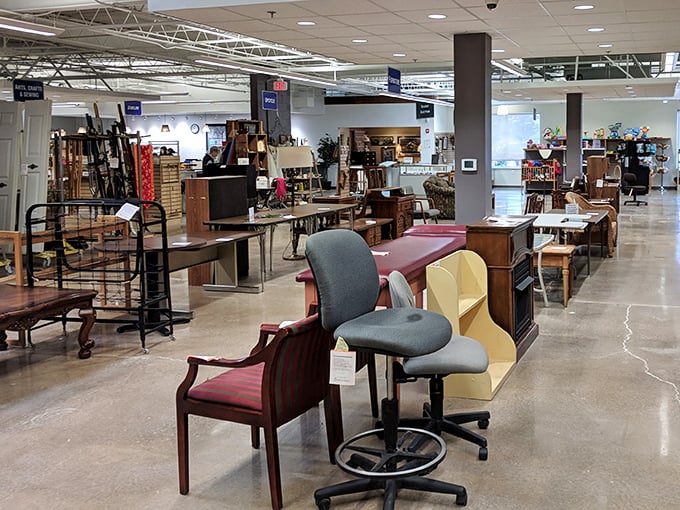 Furniture shopping without the Swedish meatballs or impossible-to-pronounce names – just pure, affordable variety.