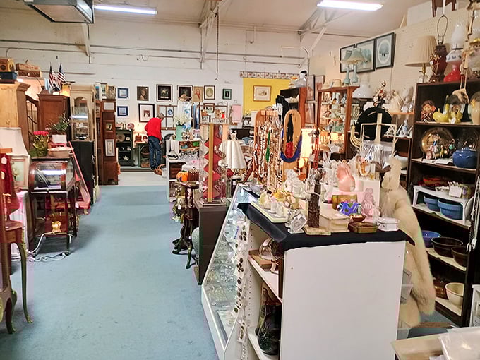 Aisles packed tighter than a holiday suitcase, each corner promising the find of a lifetime.