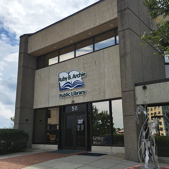 The Ruby B. Archie Public Library isn't just about books—it's a community hub where retirees gather for free programs and air conditioning in July.