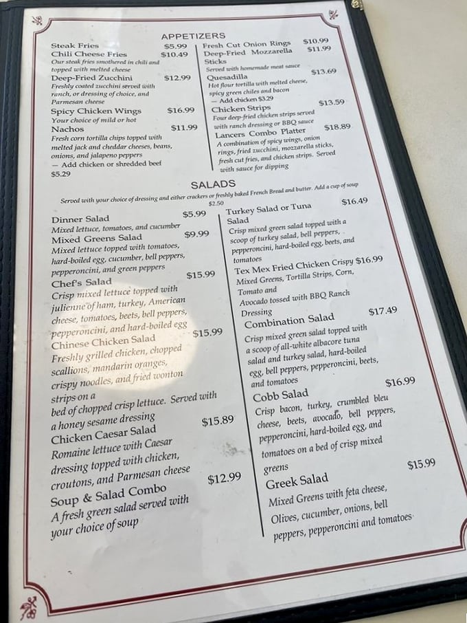 A menu that doesn't need Instagram filters—just honest descriptions of dishes that have been perfecting themselves for decades.