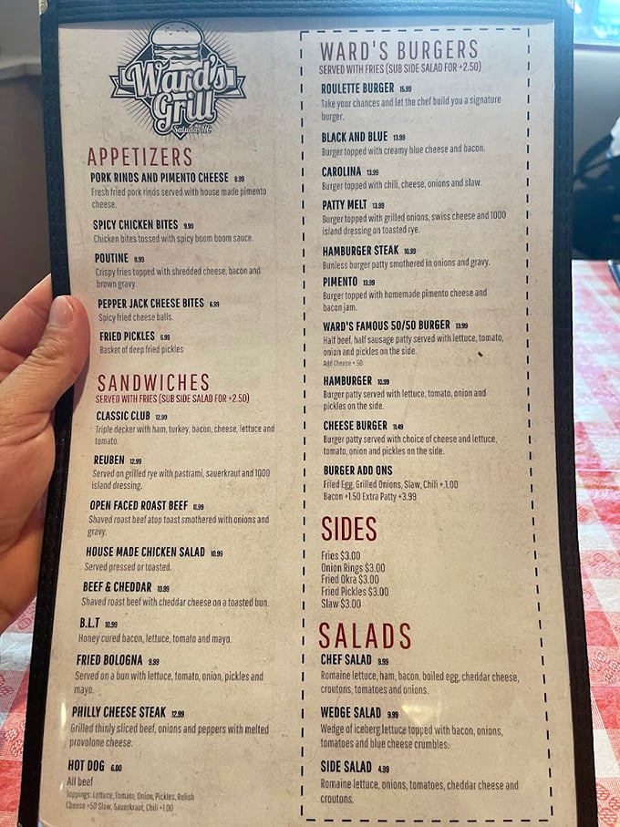 The menu reads like a love letter to American classics. No molecular gastronomy here—just honest food that respects tradition while satisfying modern appetites.