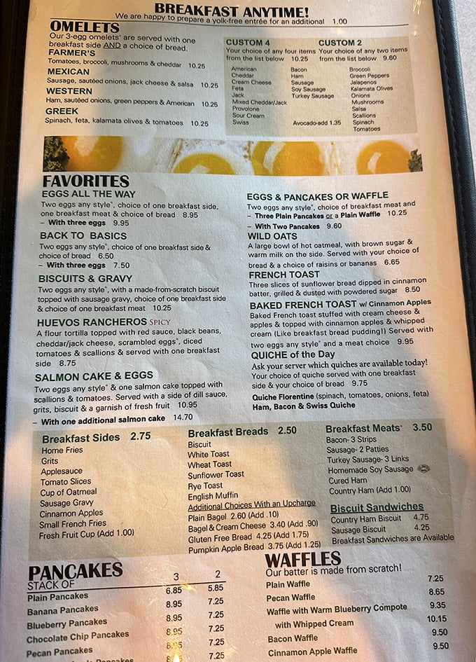 Breakfast anytime? Three words that rank right up there with "I love you" in life's most beautiful phrases.