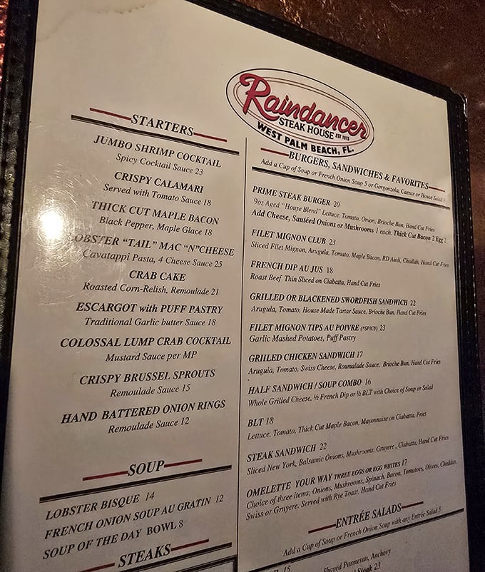 When a menu lists "Jumbo Shrimp Cocktail" and "Lobster Bisque," you know someone understands the finer things in life.