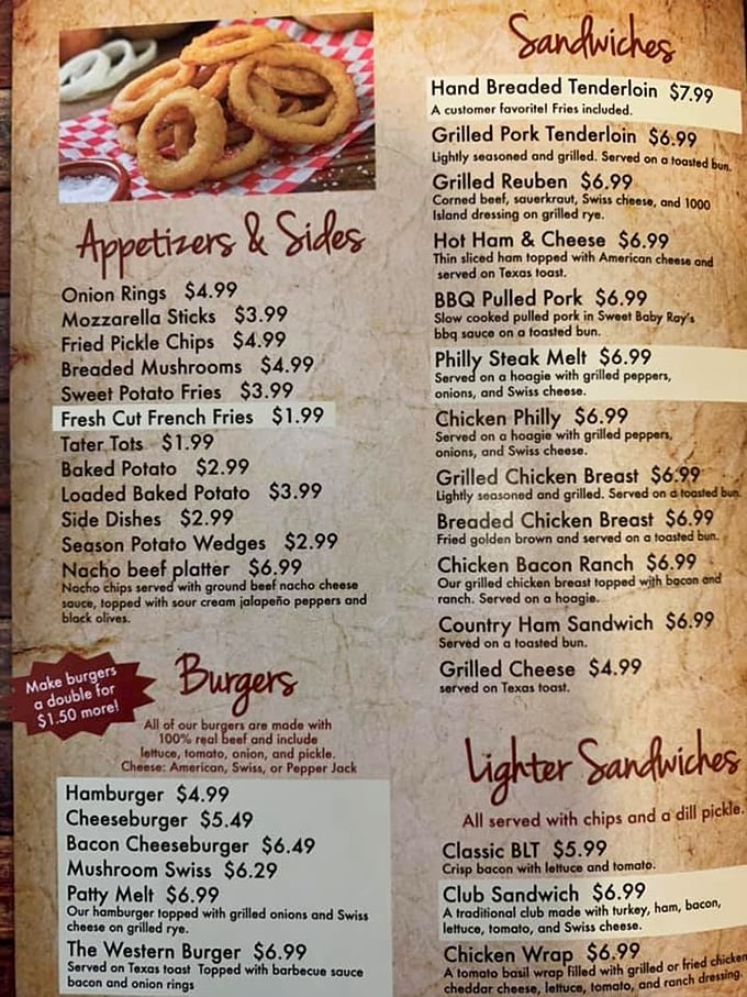 The menu reads like a love letter to Midwest comfort food – no molecular gastronomy here, just honest dishes that hug your soul.