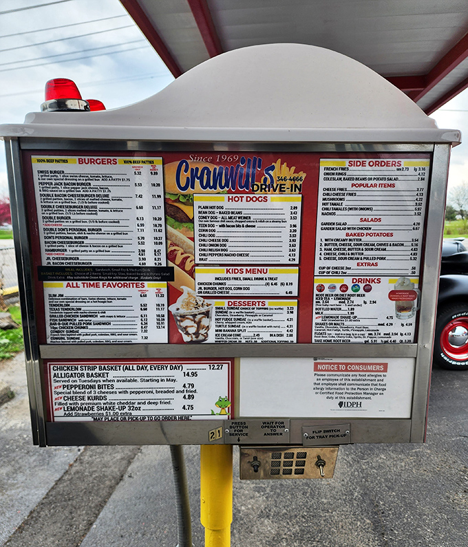 Menu boards that require no fancy fonts or food photography—just straightforward offerings that have passed the test of time. The best restaurants don't need to explain themselves.