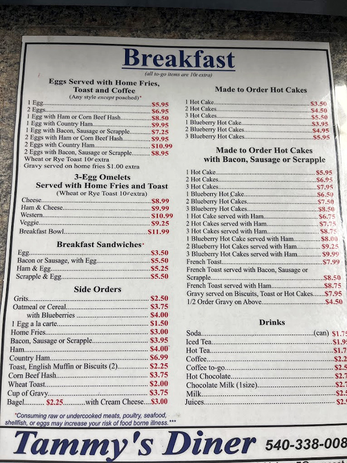 This menu isn't asking for your Instagram attention—it's offering honest food at honest prices, a refreshing concept in our filtered world.