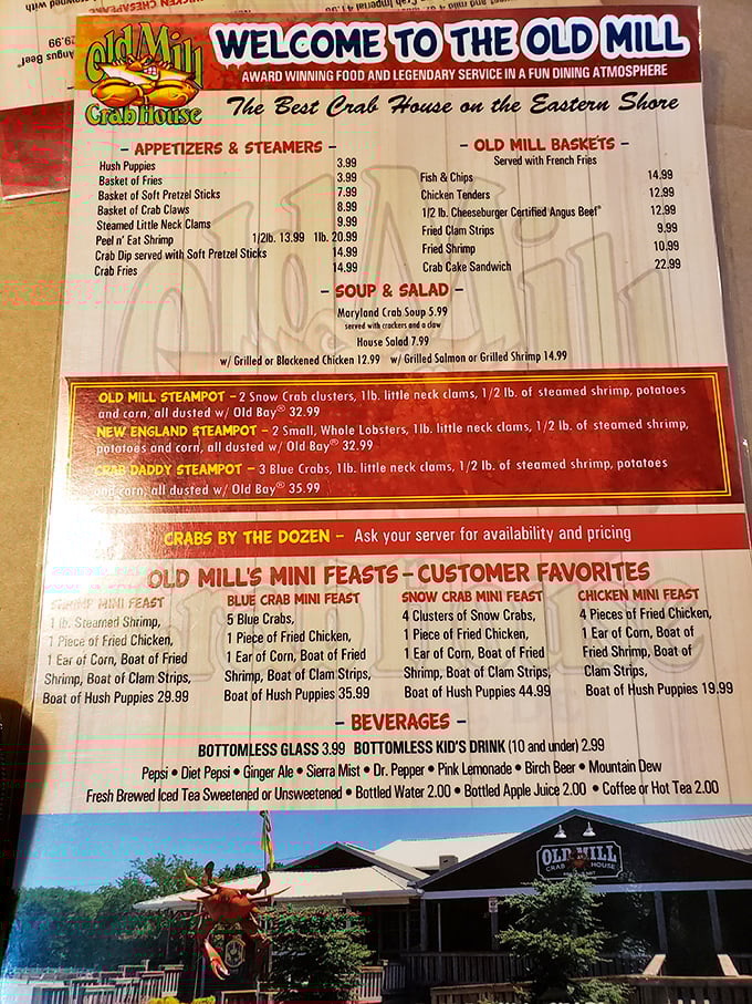This menu isn't just a list of options—it's a treasure map where X marks the spot for legendary steamers and mini feasts that'll make your taste buds dance.