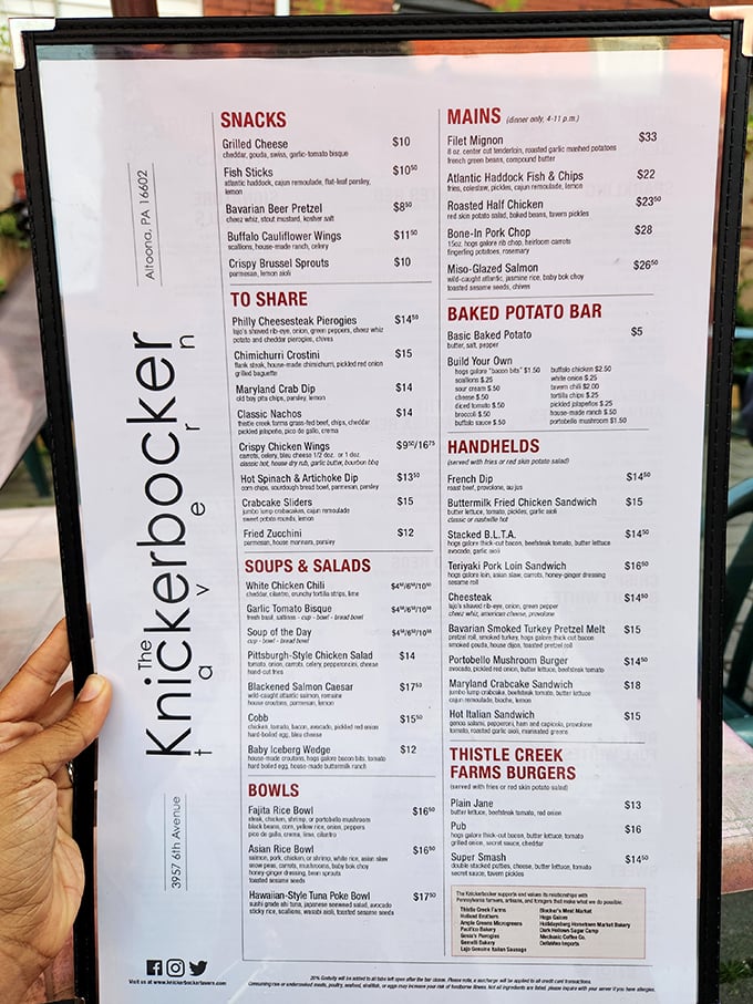 The menu reads like a love letter to comfort food classics, with that Atlantic haddock fish and chips stealing the spotlight as the undisputed star.