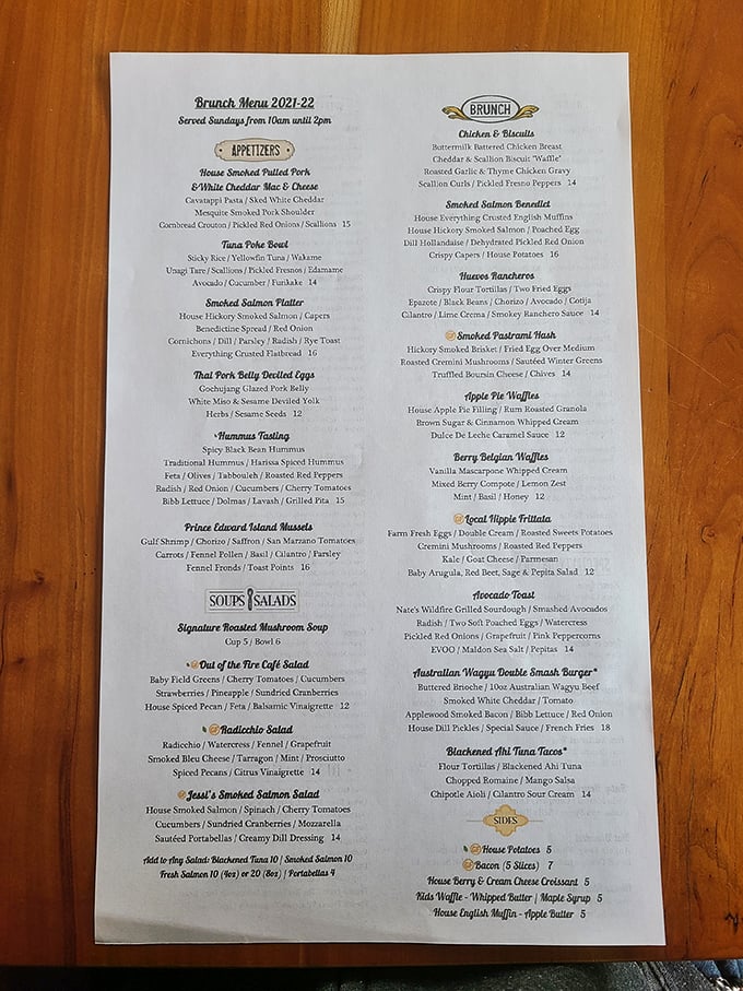 A menu that reads like a love letter to local ingredients. Decision paralysis has never been so delicious.