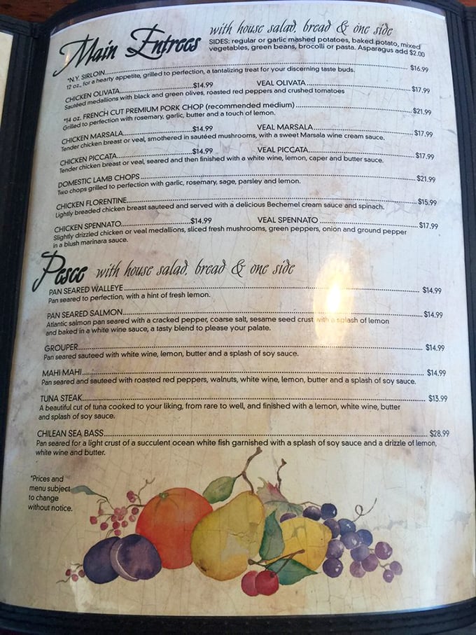Reading this menu is like browsing Netflix when you're hungry—too many tempting options and every choice sounds like the right one.