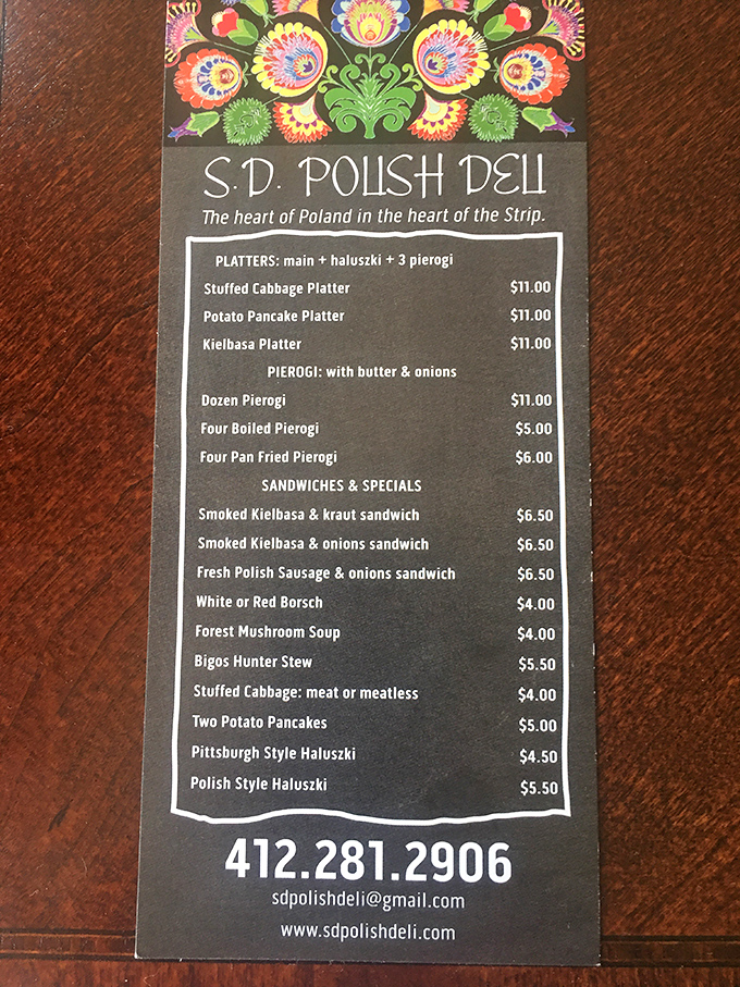 This menu isn't just a list of dishes—it's a family tree of Polish comfort food, where every item has earned its place through generations of perfection.