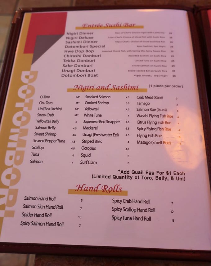 Reading this menu is like browsing Netflix – you want everything, and decision paralysis is a real danger.