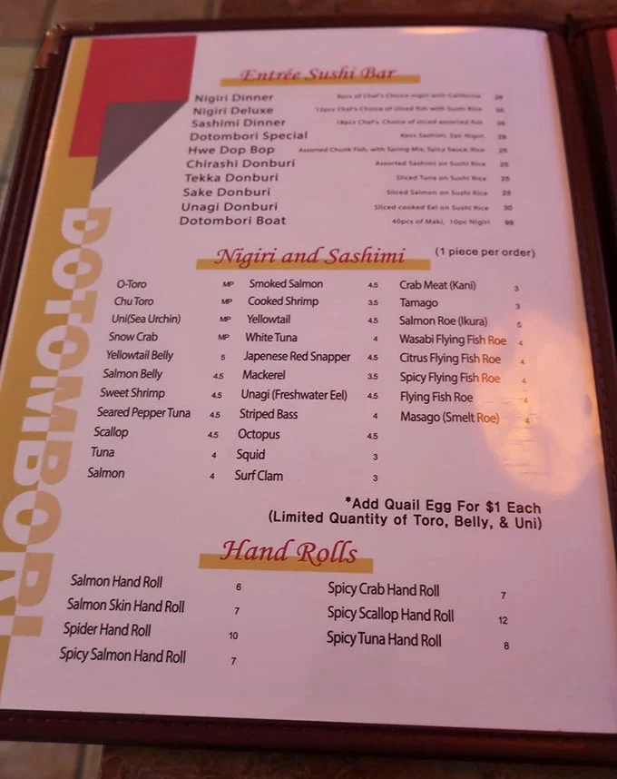 Reading this menu is like browsing Netflix – you want everything, and decision paralysis is a real danger.