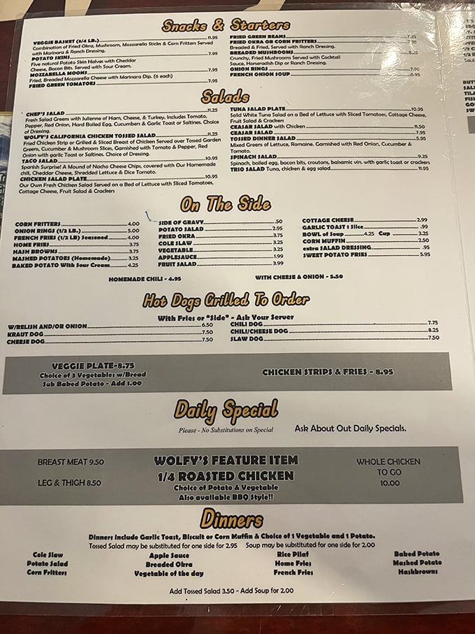 A menu that reads like a love letter to comfort food. The hardest decision you'll make today is sweet versus savory.