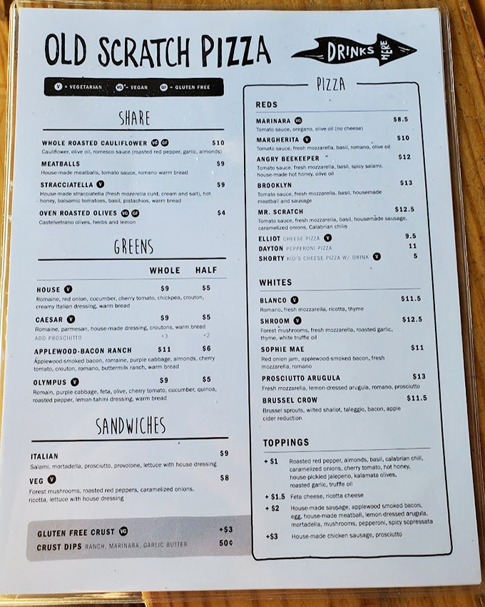 The menu reads like a love letter to simple ingredients done right—no pretension, just honest food that makes you wonder why you'd eat anywhere else.
