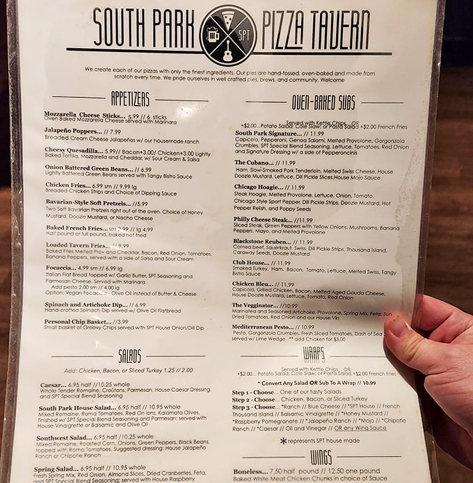 The menu reads like a love letter to comfort food – no molecular gastronomy or deconstructed classics, just honest-to-goodness submarines that make your stomach smile.