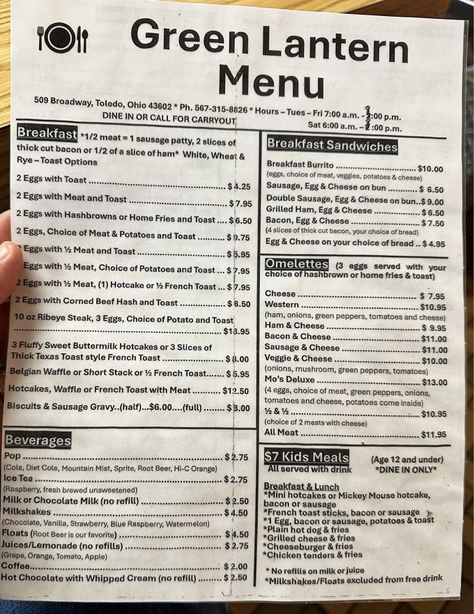 A menu that doesn't need fancy fonts or pretentious descriptions—just honest food that makes decision-making the hardest part of your visit.