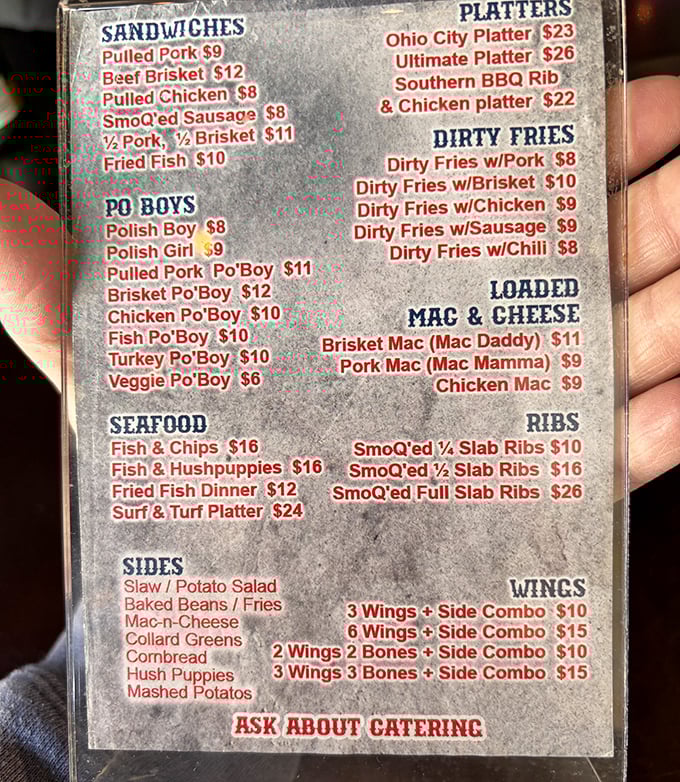 This menu isn't just a list—it's a roadmap to happiness. The hardest part isn't choosing what to order, but what to order first.