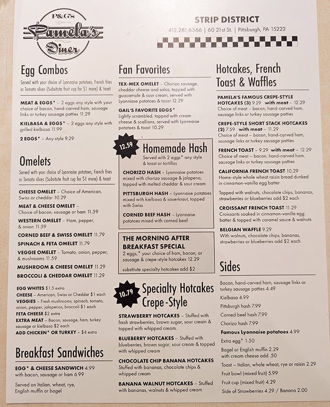 This menu isn't just a list of food—it's a roadmap to happiness. The hardest journey is deciding what to order.