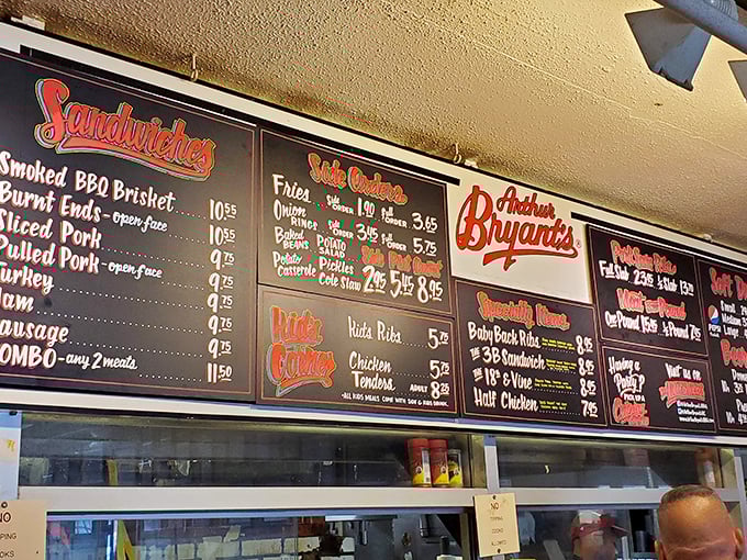 Menu board poetry – where "Burnt Ends" isn't just a dish, it's a promise of carnivorous nirvana that keeps Kansas City on the culinary map.