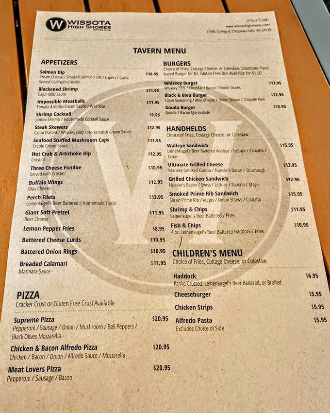 This menu isn't just a list of dishes—it's a roadmap to happiness with detours through comfort food classics and supper club specialties.