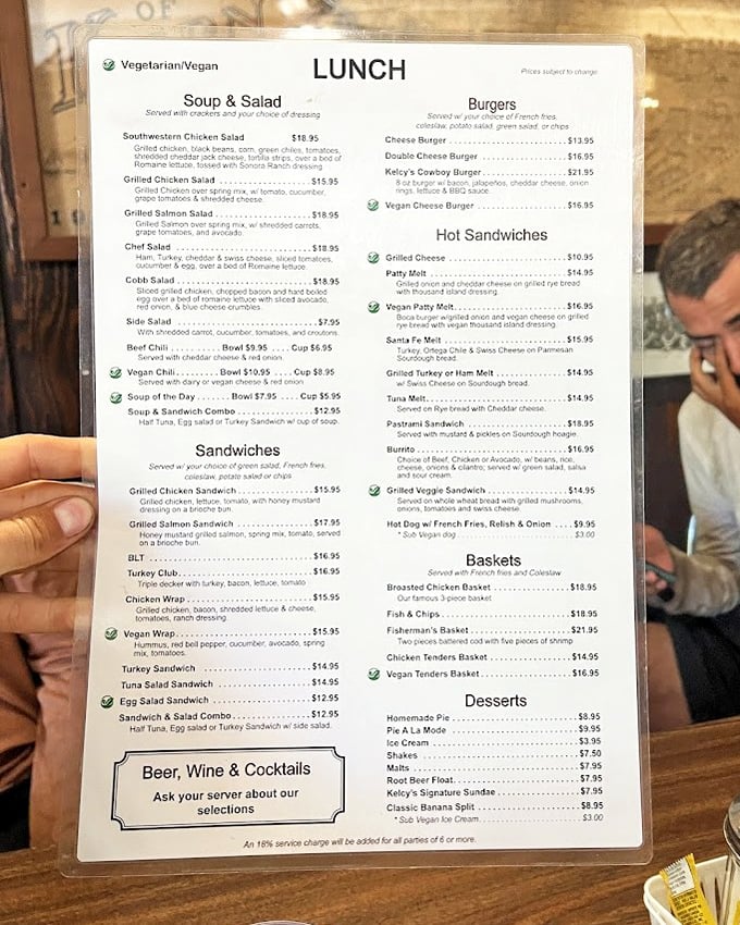 A menu that doesn't need fancy fonts or pretentious descriptions – just honest food that makes you wonder why you ever bothered with those $18 avocado toasts elsewhere.
