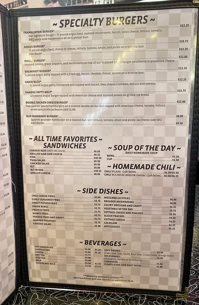 The menu at Tommy's reads like a love letter to American classics. No molecular gastronomy here—just honest food that satisfies the soul.