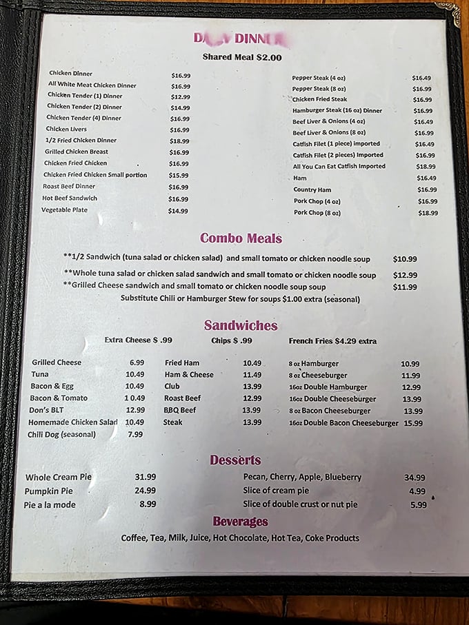 The menu tells the whole delicious story—from chicken dinners to catfish platters, Neal's hasn't complicated things in decades. Why mess with perfection?