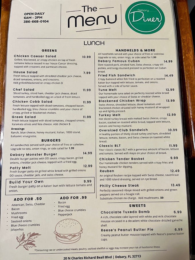 A menu that reads like a love letter to everything breakfast should be.