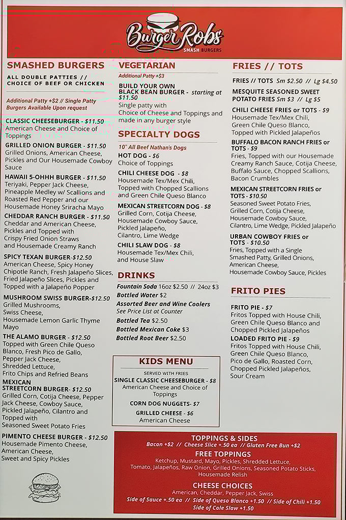 The menu board – a roadmap to happiness where every choice leads to delicious satisfaction.