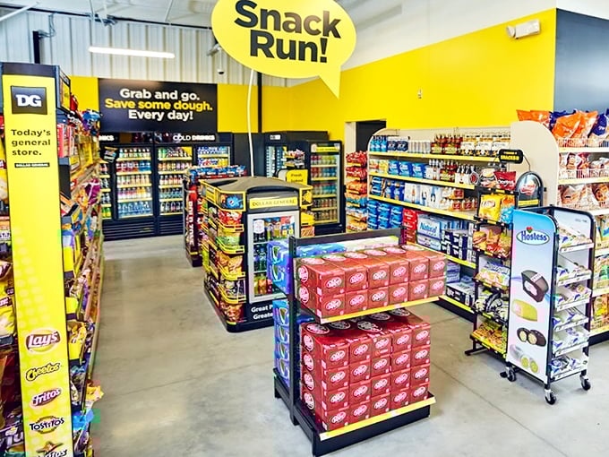 The "Snack Run!" section—where good intentions about healthy eating make a quick U-turn into delicious, guilt-laden bliss.