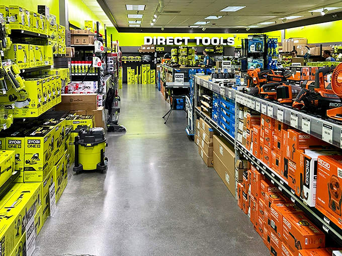 Direct Tools outlet is like Disneyland for DIY enthusiasts—where the thrill rides are power tools and the souvenir is something that actually fixes things at home.