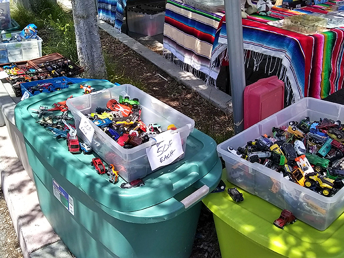 Nostalgia by the binful. These toy cars aren't just miniature vehicles—they're time machines transporting collectors back to Saturday morning cartoons and bedroom floor adventures.
