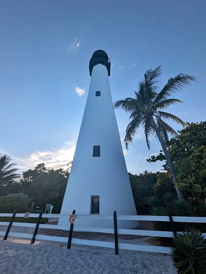 Looking up at this 95-foot tower feels like spotting a celebrity—you've seen it in photos, but it's much more impressive in person.