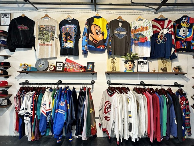 Mickey Mouse sweaters and sports jerseys living in harmony – it's like Disney World met ESPN's wardrobe department.