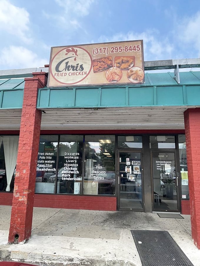 Strip mall magic happens here - that simple storefront hides chicken that rivals any fancy downtown restaurant.