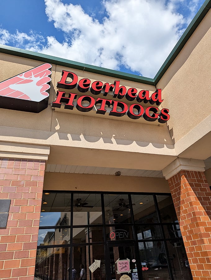 When your sign's bigger than your building, you better have the goods - spoiler alert: they do. 