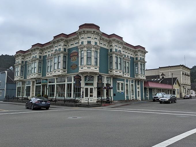 Ferndale is a masterpiece of Victorian architecture, a town so picturesque it belongs on a movie set.