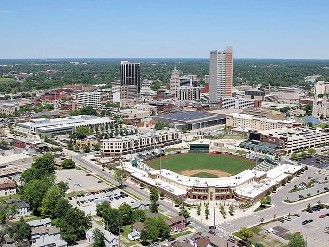 City streets that prove bigger doesn't mean busier when charm runs this deep through downtown.