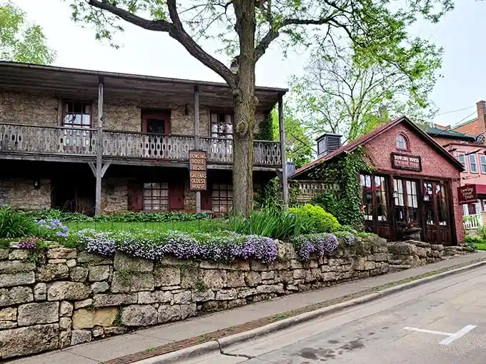 Galena's stone buildings create a timeless streetscape that cameras absolutely love capturing.