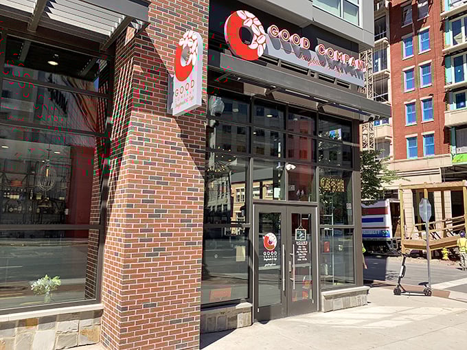 Modern meets delicious at this sleek Alexandria spot that's redefining the neighborhood donut experience completely.
