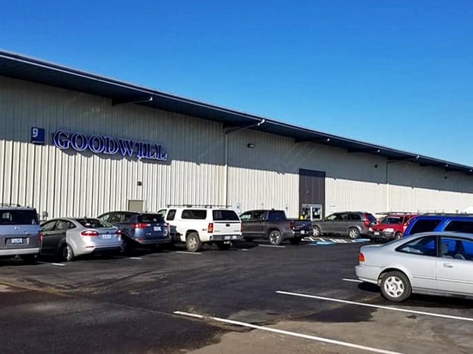 Goodwill's As-Is Outlet isn't for the faint of heart—it's where the serious treasure hunters come to strike gold.