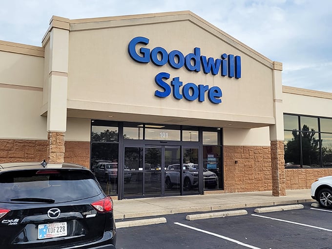 Lafayette's Goodwill fortress beckons bargain hunters - this isn't your average strip mall thrift experience.