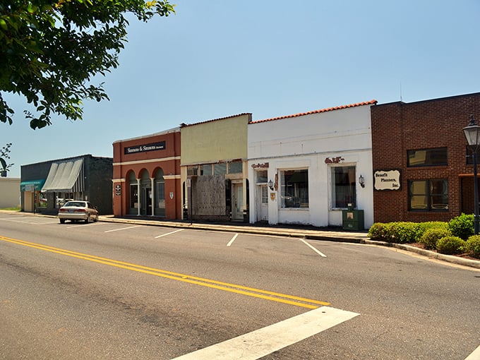 Downtown Greenville's colorful storefronts and brick sidewalks create a postcard-perfect scene that whispers, "Your retirement dollars will last here!"