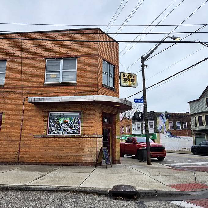 This brick corner gem sits like a neighborhood secret, waiting to surprise you with extraordinary flavors.