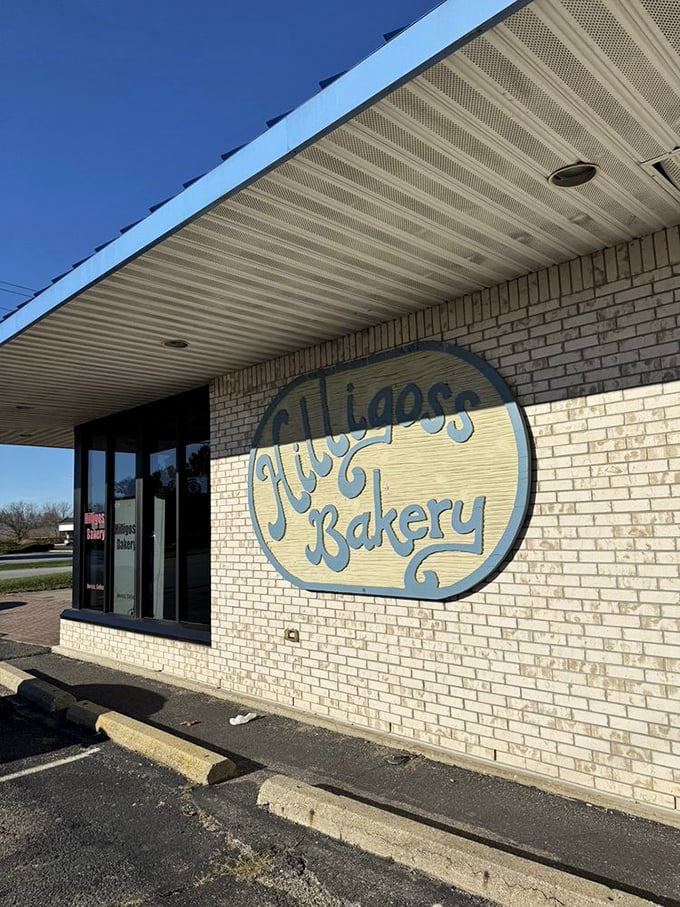 Hilligoss Bakery's retro charm whispers stories of countless mornings made better with donuts.