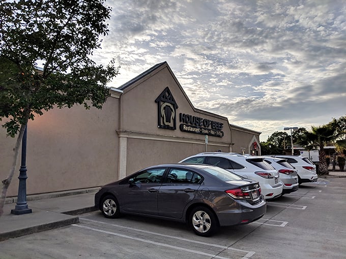House of Beef keeps it simple – when your name says it all, you don't need fancy architecture to impress.