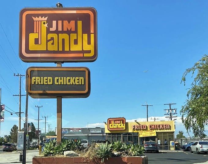 That classic retro sign promises old-school flavors that'll transport you straight back to simpler, happier times.