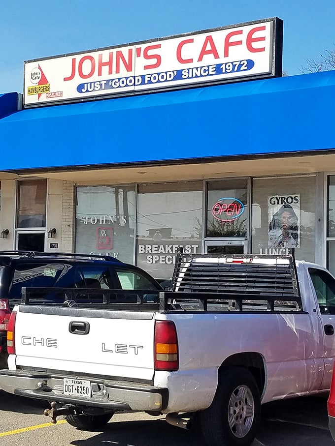 John's Cafe has been serving "Just Good Food" since 1972 – an understatement that locals appreciate.