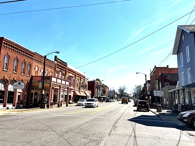 Downtown Loudonville's brick buildings have stories to tell – if only you'll slow down enough to listen.